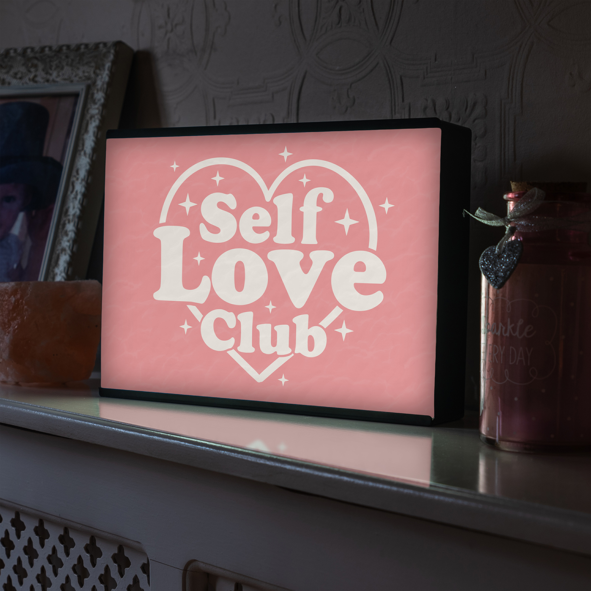 Light Box Room Sign XL Self Love - Personalite
