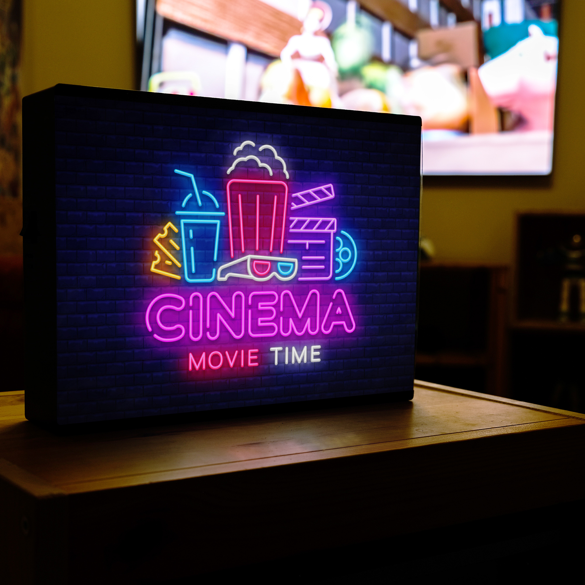 Light Box Room Sign XL Cinema - Personalite