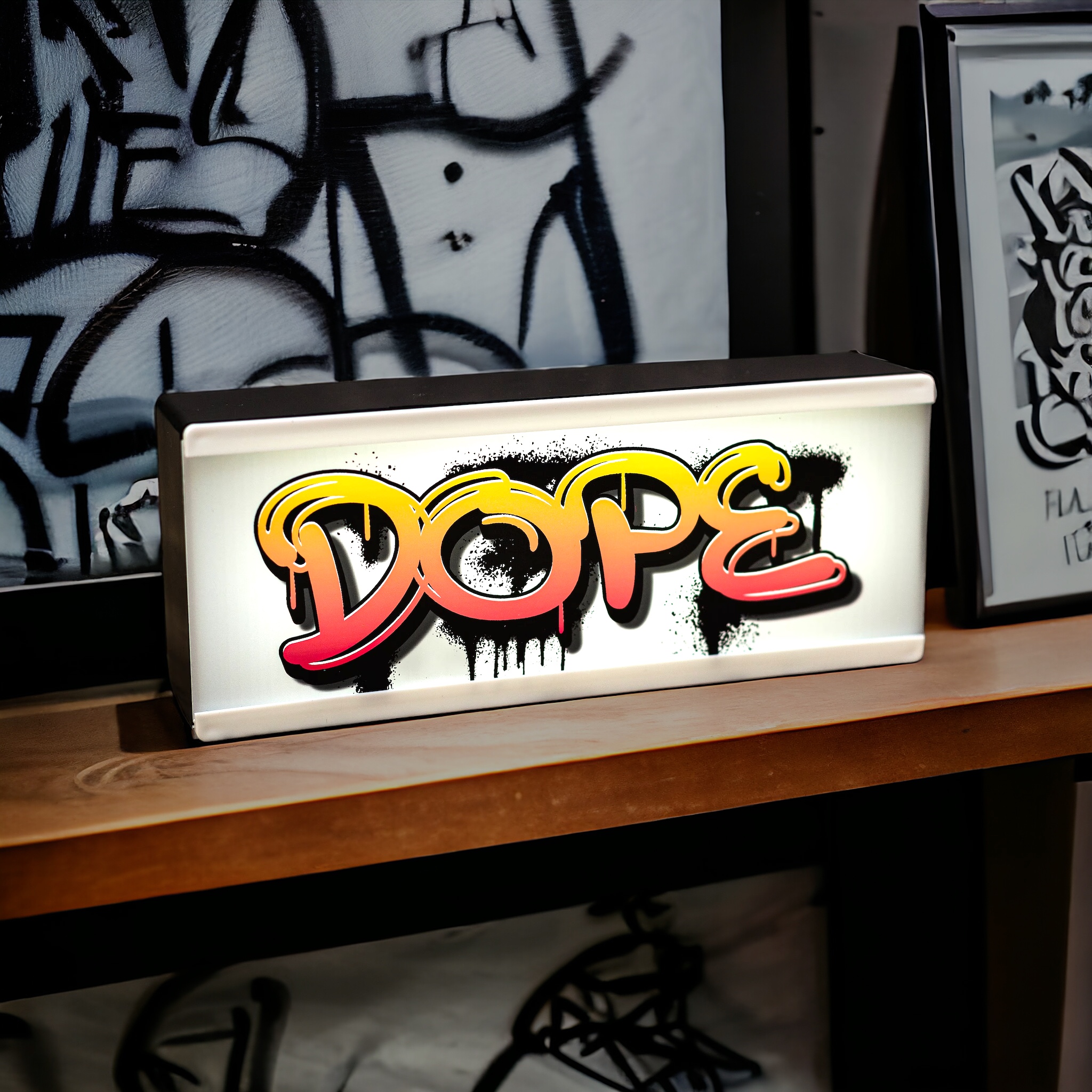 Light Box Room Sign Dope - For Teens Who Are