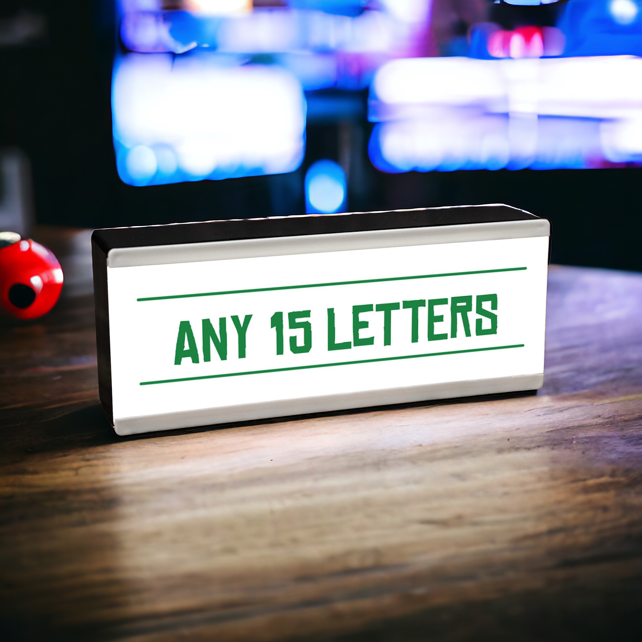 Personalised Room Light Box Gamertag - Unique Gamer Gift