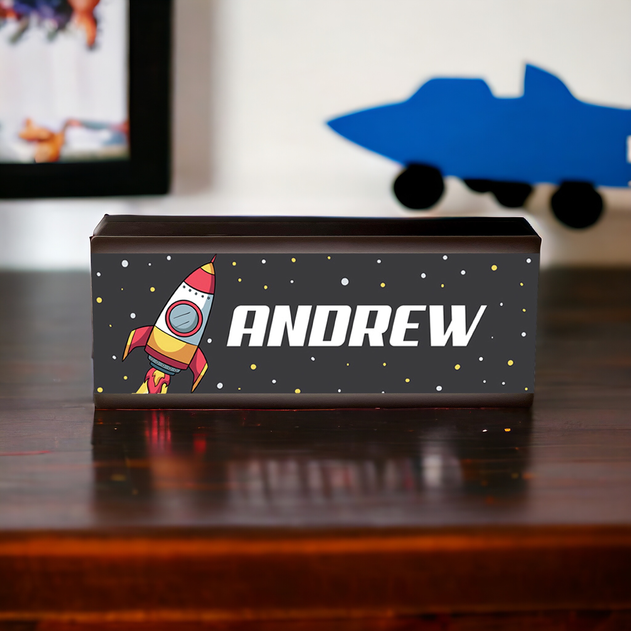 Personalised Room Light Box Space - Nursery and Kids Light
