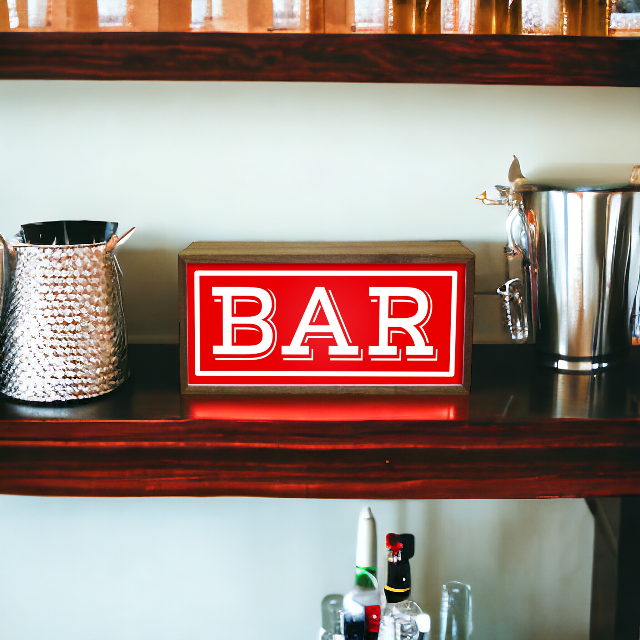 Light Box Home Classic Bar - Retro Lighting Decor